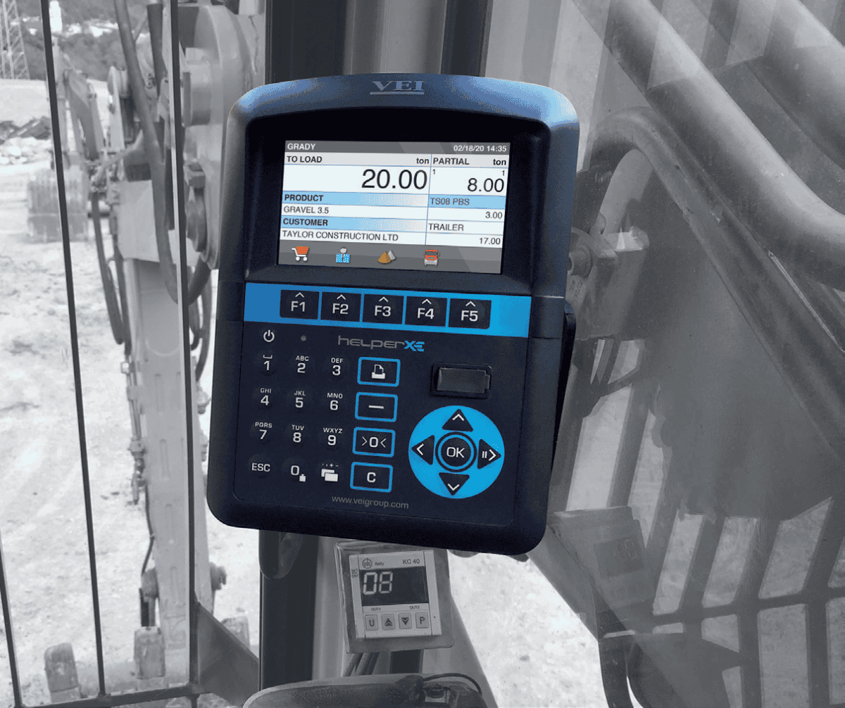 Excavator Scale Weighing System - Loadsense